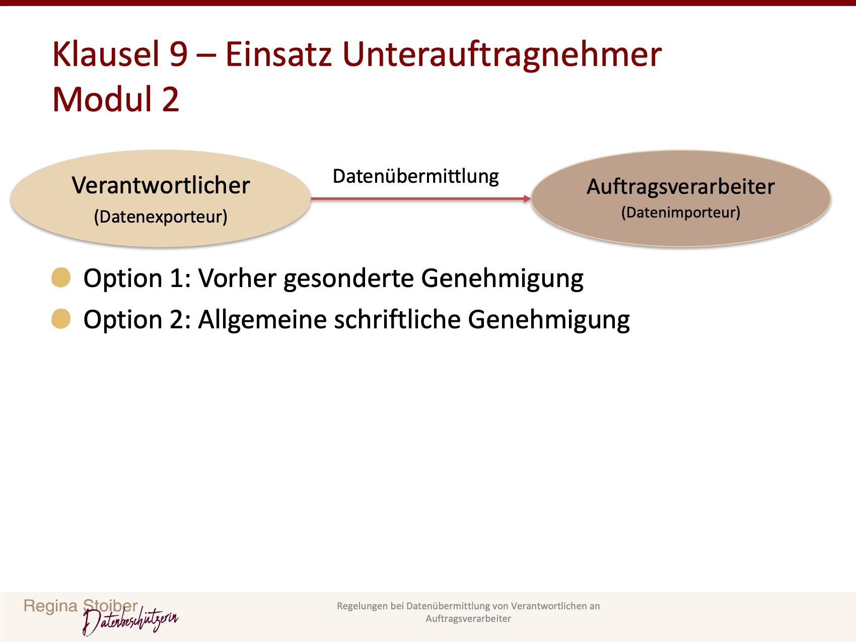 Die "neuen" Standardvertragsklauseln (SCC) für den Drittlandstransfer ...